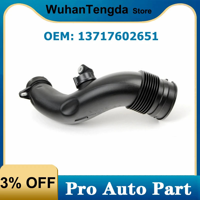 13717602651 Car Turbo Charged Air Intake Hose Pipe for BMW 1 2 3 4 ...