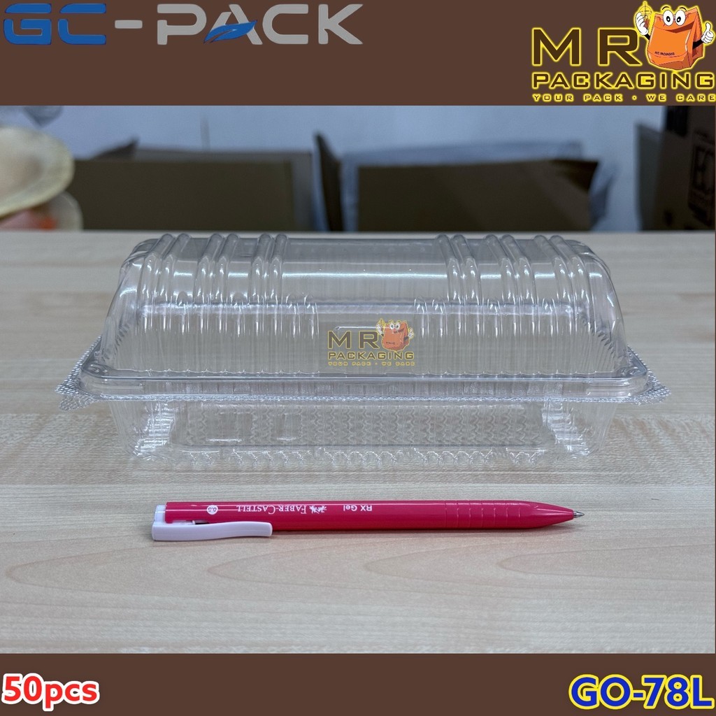 Benxon OPS-H78L GC GO-78L Swiss Roll Food Box with Lock [ 50pcs± ...