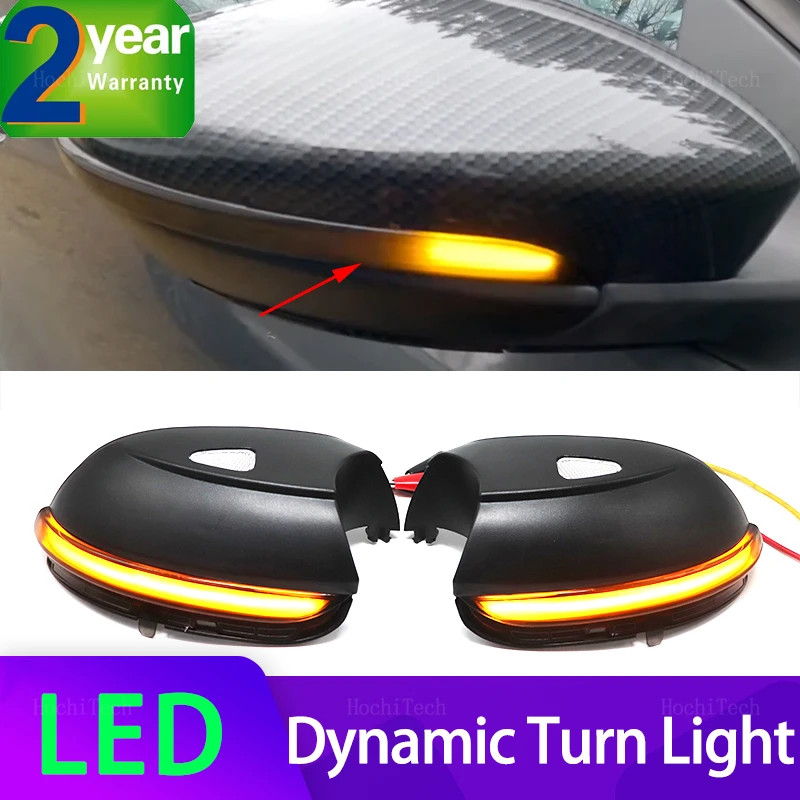 For VW Passat B7 CC Scirocco MK3 Jetta MK6 EOS Beetle R LED Dynamic ...