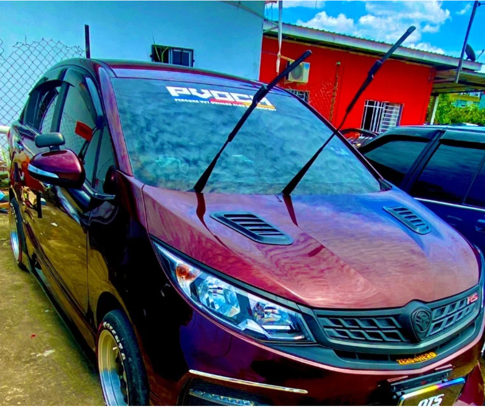 PROTON PERSONA Turbo Air Flow Intake Hood Scoop Vent Bonnet Cover Bonet ...