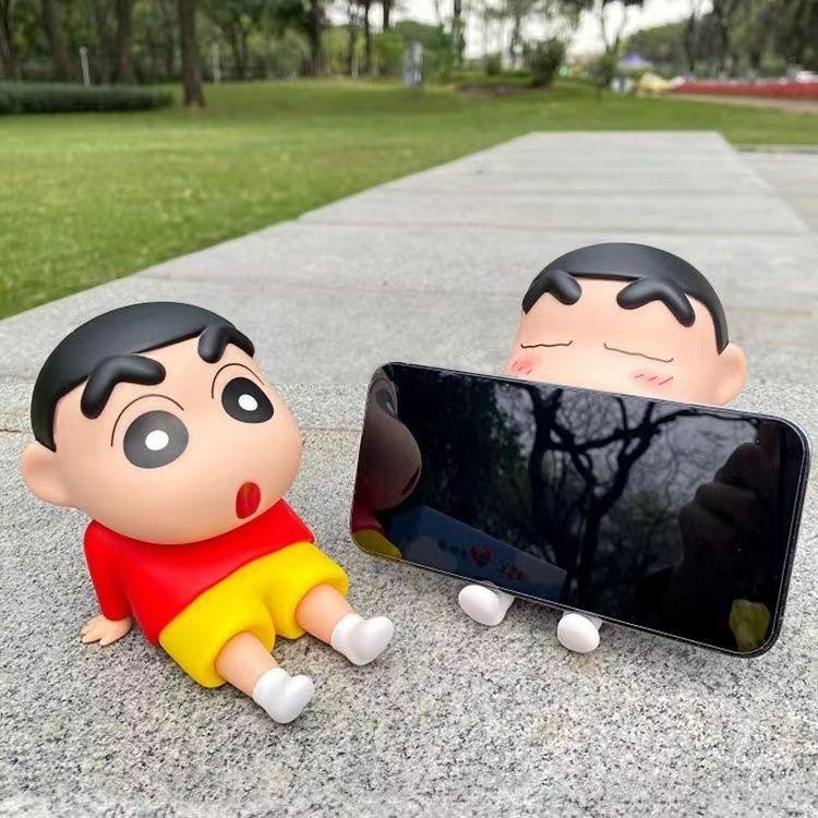 Pemegang Telefon Crayon Shin Chan | Aksesori Meja Kartun Anime Lazy ...