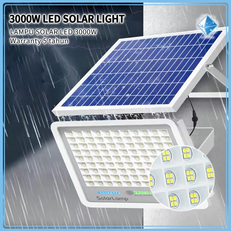 1500W Solar Light IP67 Automatic Outdoor Lighting Intelligent Spotlight ...
