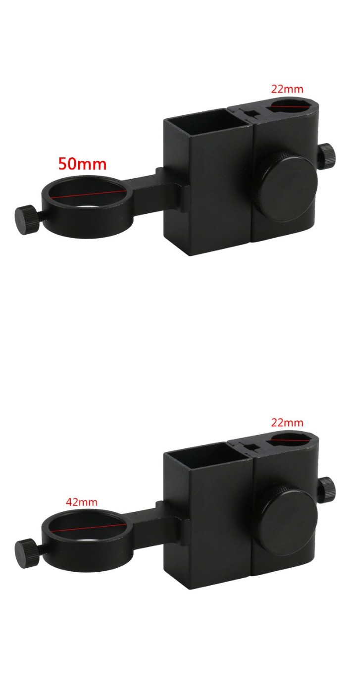 42mm 50mm Diameter Adjustable Focus Holder Video Microscope Camera Lens ...