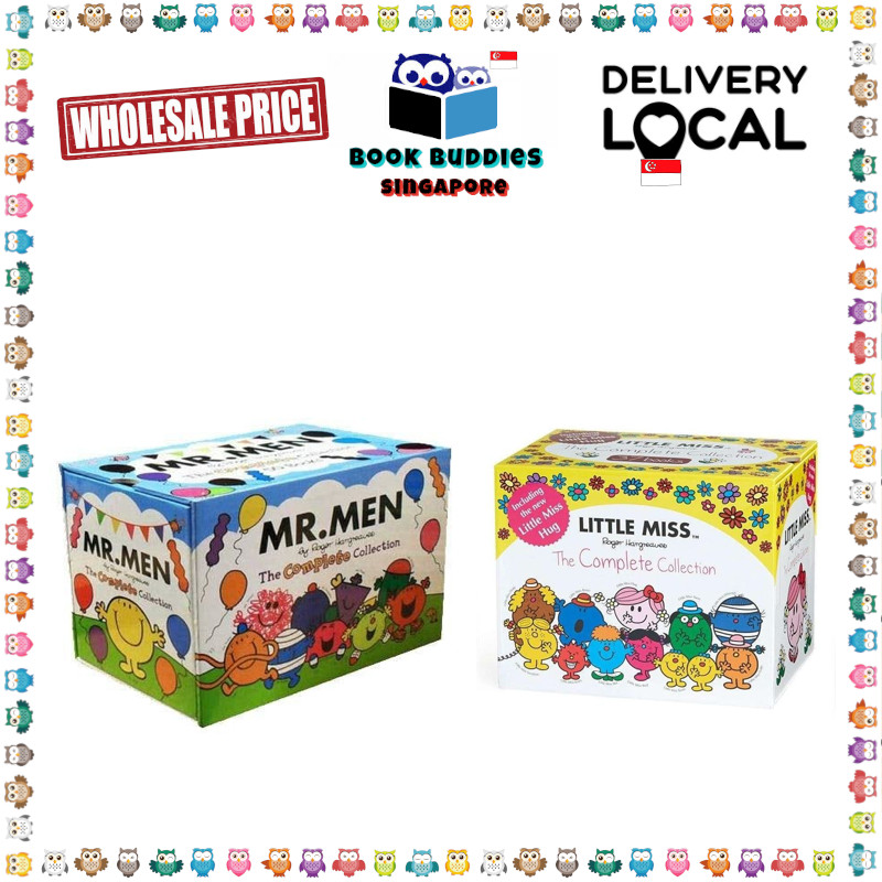 Mr Men and Little Miss Complete Box Set Collection (50/37 Books ...