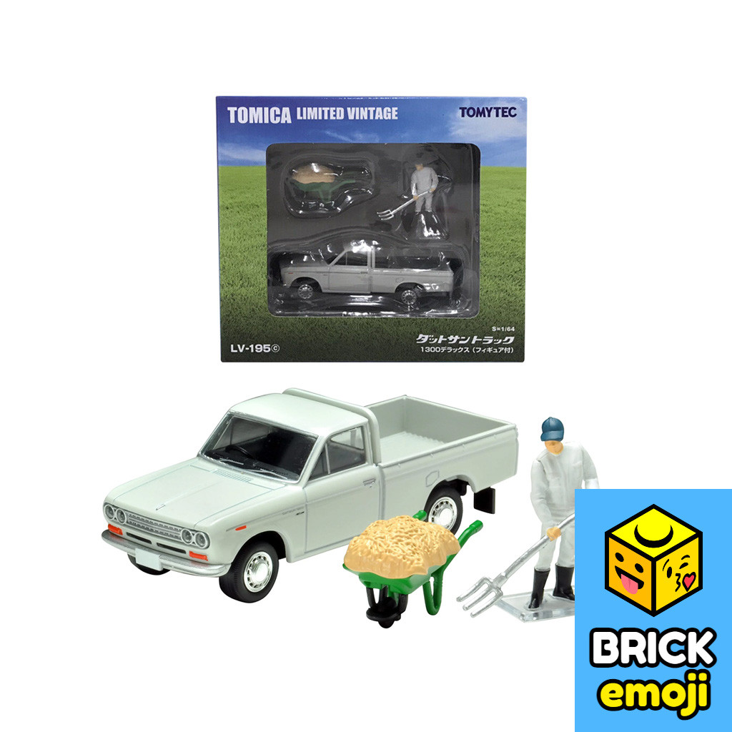 TOMYTEC TLVN LV-195c Datsun Truck 1300 Deluxe (Bridgestone) | Shopee ...