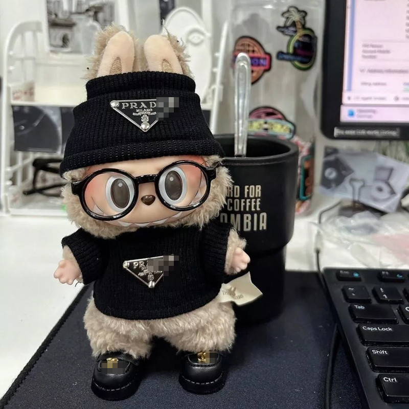 Labubu Doll Fashion Clothes Set Labubu V1 V2 Top Hat Clothes | Shopee ...