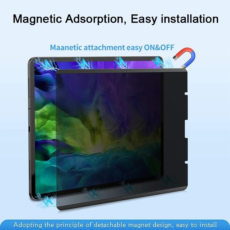 Detachable Magnetic Privacy Screen Protector for Microsoft Surface Pro ...