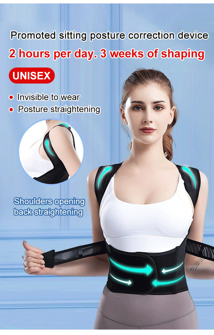 Hunchback Correction Belt Beautiful Back Tighten Abdomen Lift Chest ...
