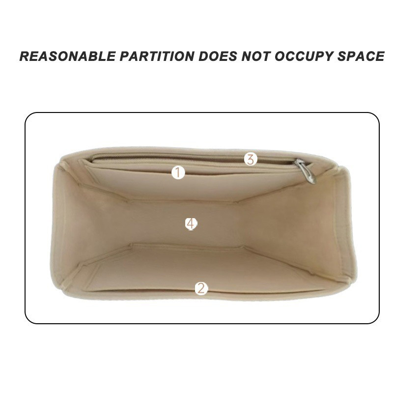 EverToner Felt Material Insert Bag for P-LENE Cyme Mini Organizer ...