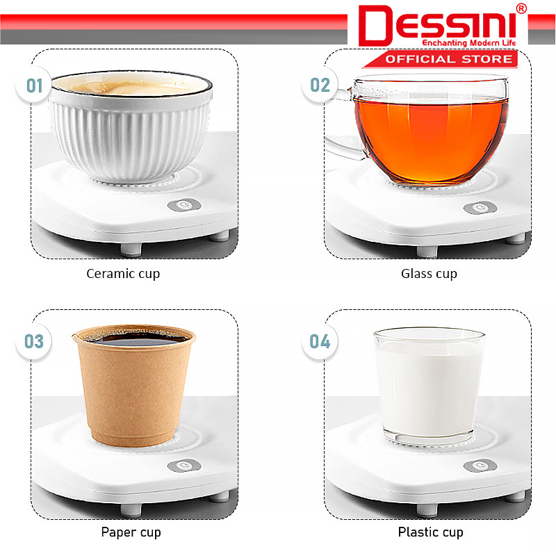 DESSINI ITALY USB Rechargeable Automatic Electric Magnetic Stirrer ...