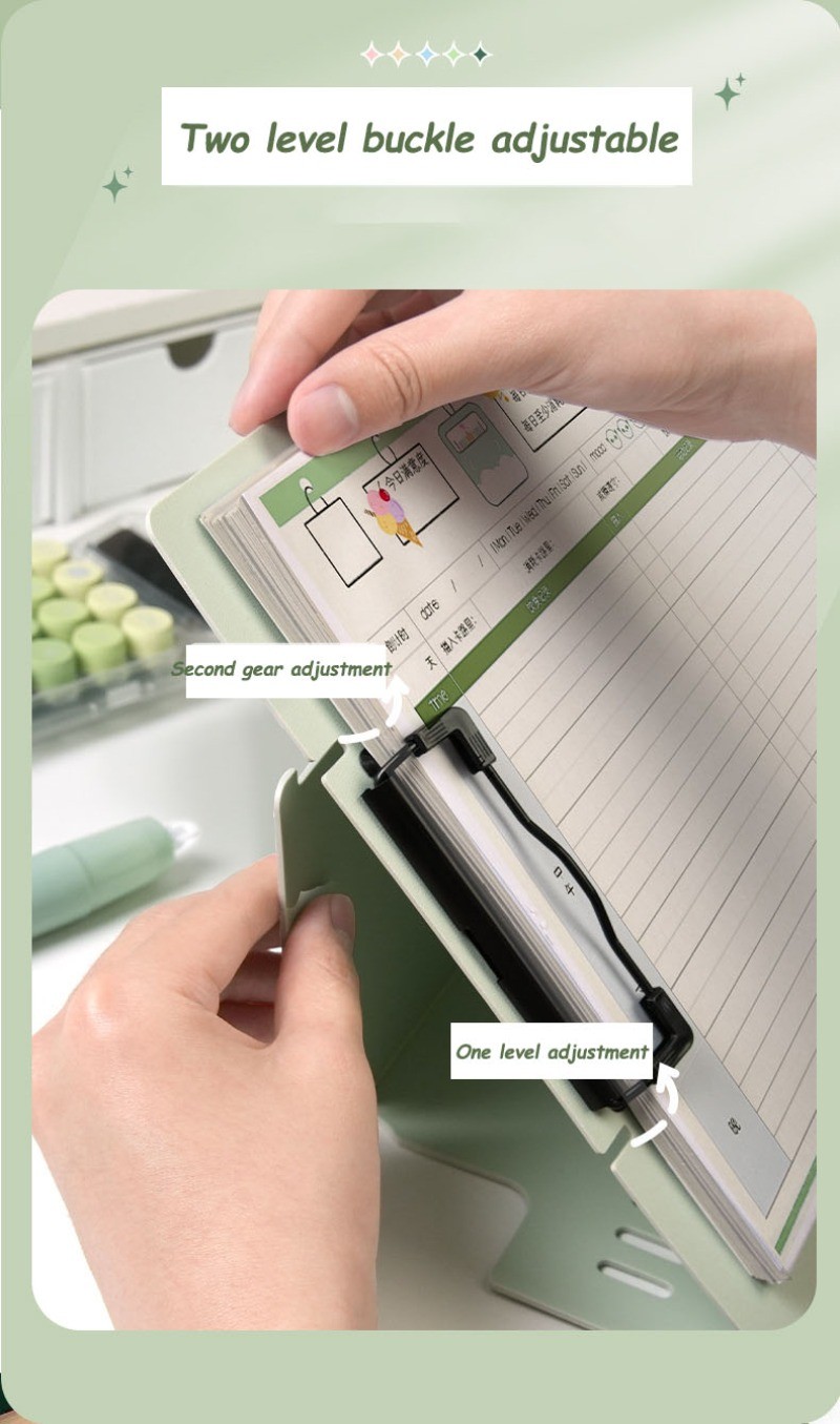 Can be vertical board clip A4 file students with thickened board clip ...