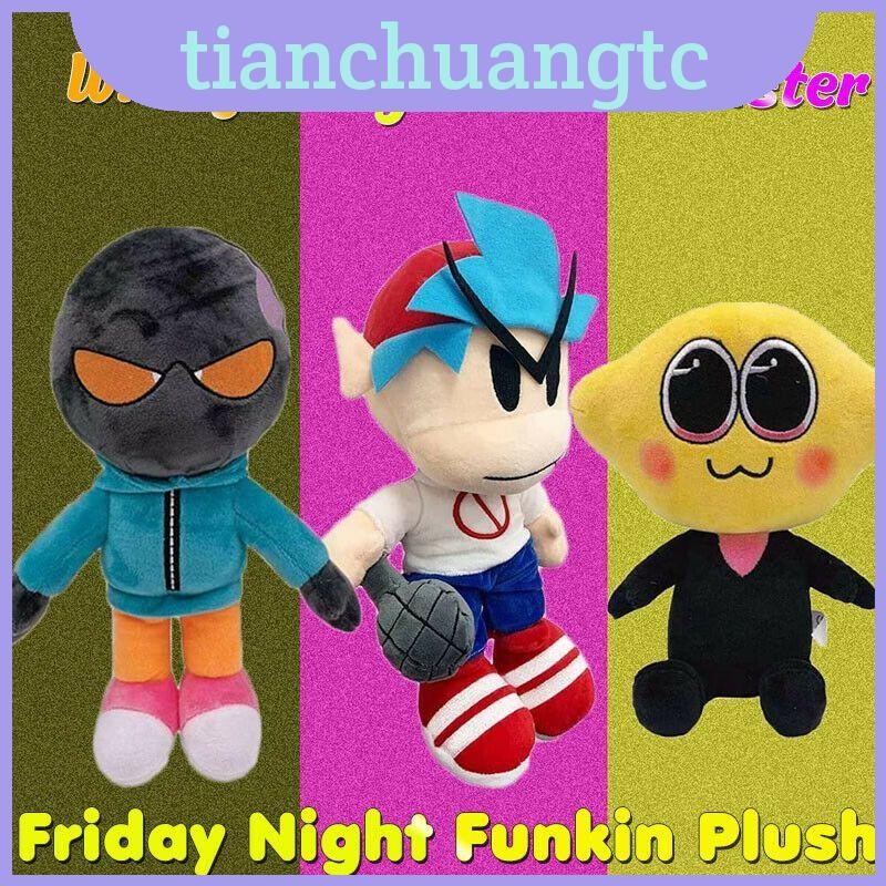 Night Funkin Friday Plush Toy Invitingly Soft Fnf Whitty And Boyfriend ...