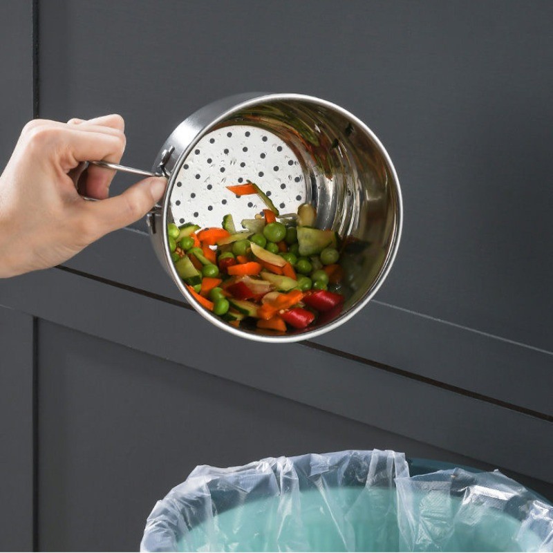 Stainless Steel Hanging Drainer Basket - Fruit Vegetable Drainer ...