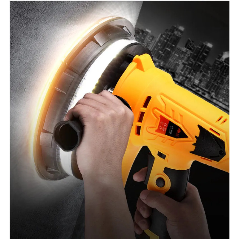 Hand-held wall grinder dust-free self-priming polishing machine ...