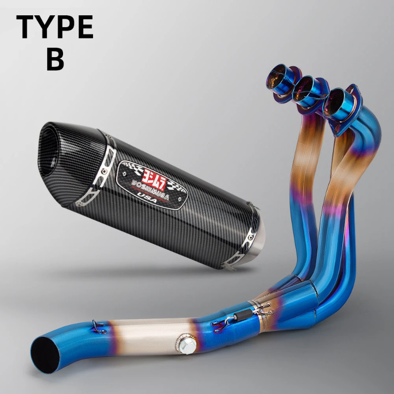 Yoshimura R77 racing muffler For mt09 v1 v2 Full exhaust system Full ...