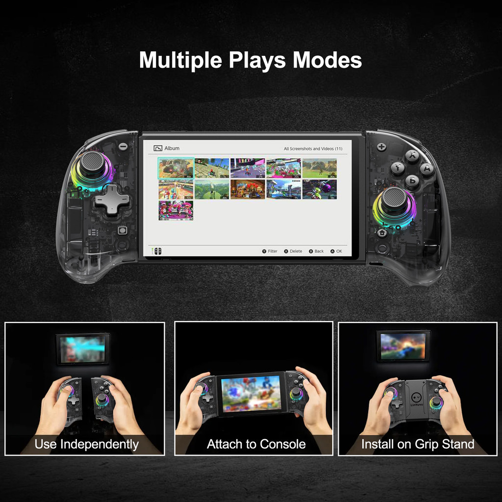 LinYuvo KS37B Joypad Automatic wake-up With Bluetooth somatosensory six-axis Compatible For ...