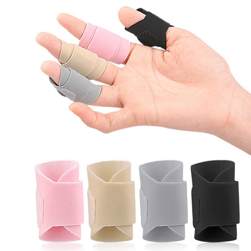 5PC Adjustable Finger Splint Brace for Arthritis Pain Relief Reusable ...