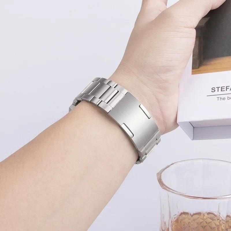 Titanium Metal Strap for KOSPET TANK T3 Ultra Luxury Business Bracelet ...