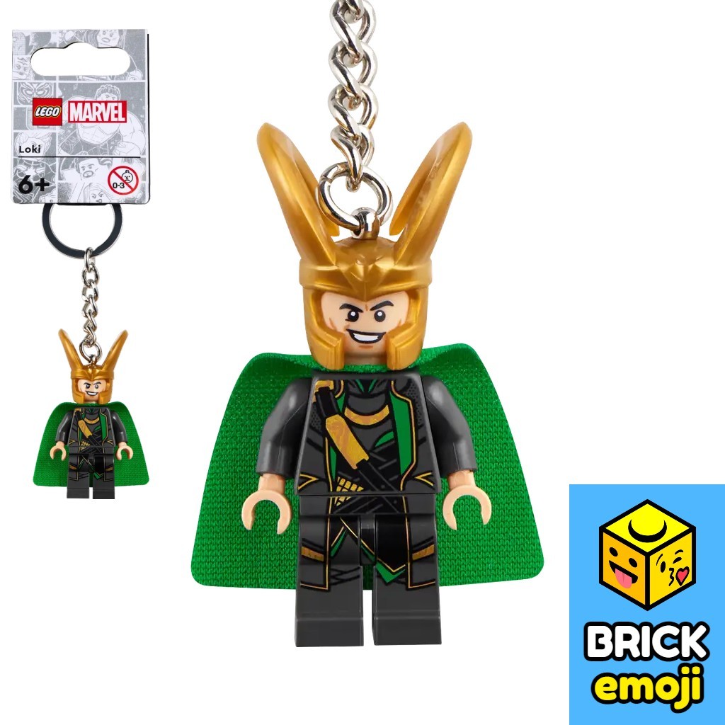 LEGO 854294 Marvel Loki Keyring Key Chain | Shopee Malaysia