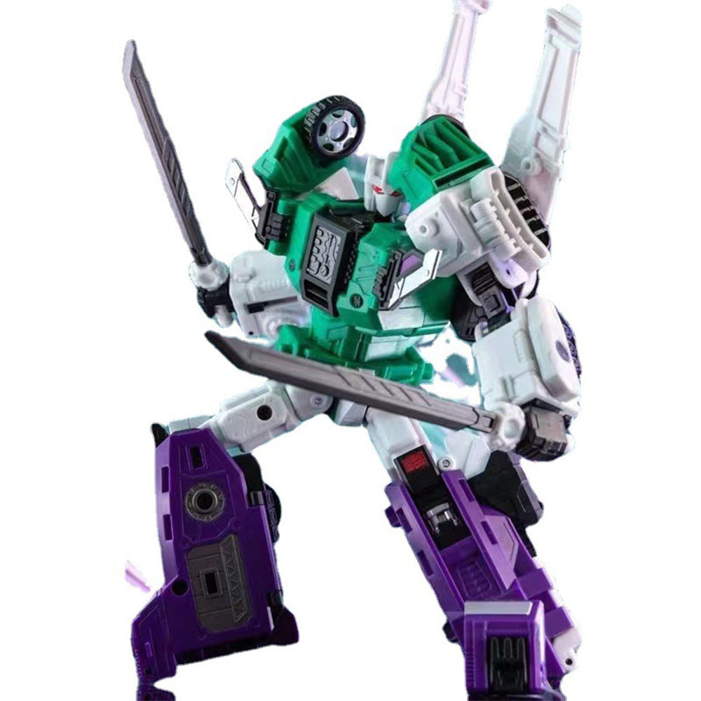 17cm Transformers Sixshot Toys Figure Robot Machine 6 Forms Cartoon ...