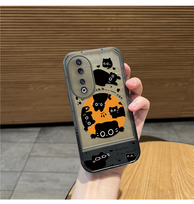Black Cat Phone Case For HONOR Magic 7 6 5 X9C X9 X9A X7C X7B X8 5G X6 ...