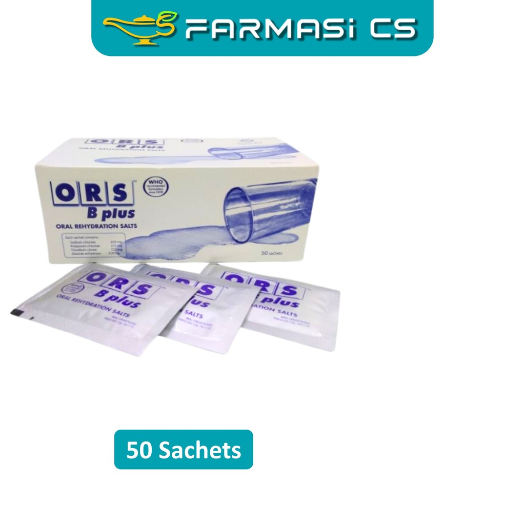 ORS B Plus Oral Rehydration Salts 50 sachets - Original EXP:05/2026 ...