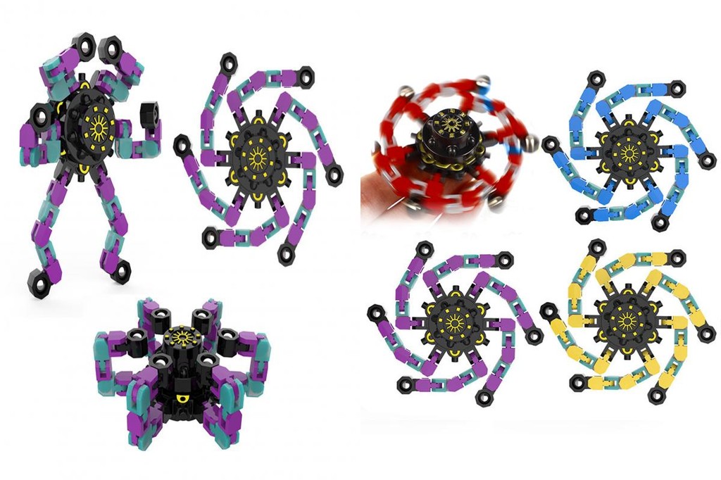 Fidget Spinner Toy Adults Fidget Spinner Transformable Fidget Spinner ...