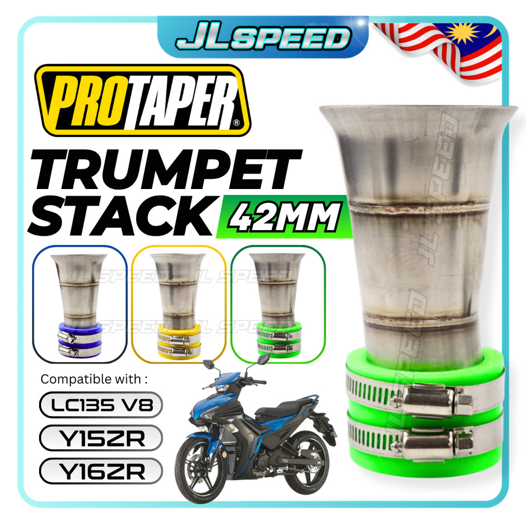 PROTAPER Throttle Body Velocity Stack Trumpet Racing 42mm Y15 Y15ZR Y16 ...