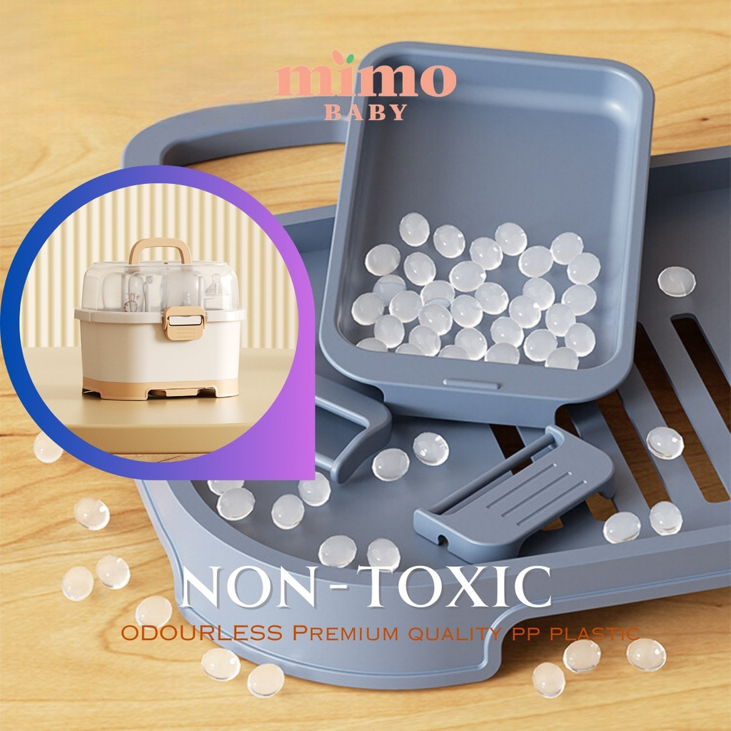 Mimo Baby Nursing Bottle Storage Box | Milk Bottle Storage Box to Keep ...