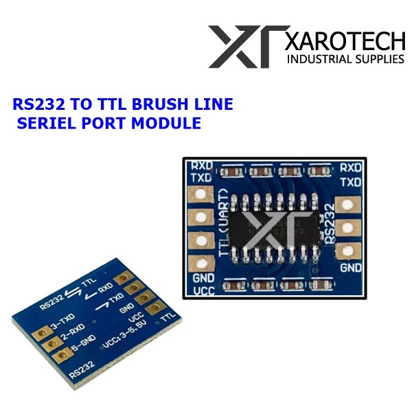 RS232 SP3232 TTL To RS232 Module RS232 To TTL Serial PCB Breakout 3V ...