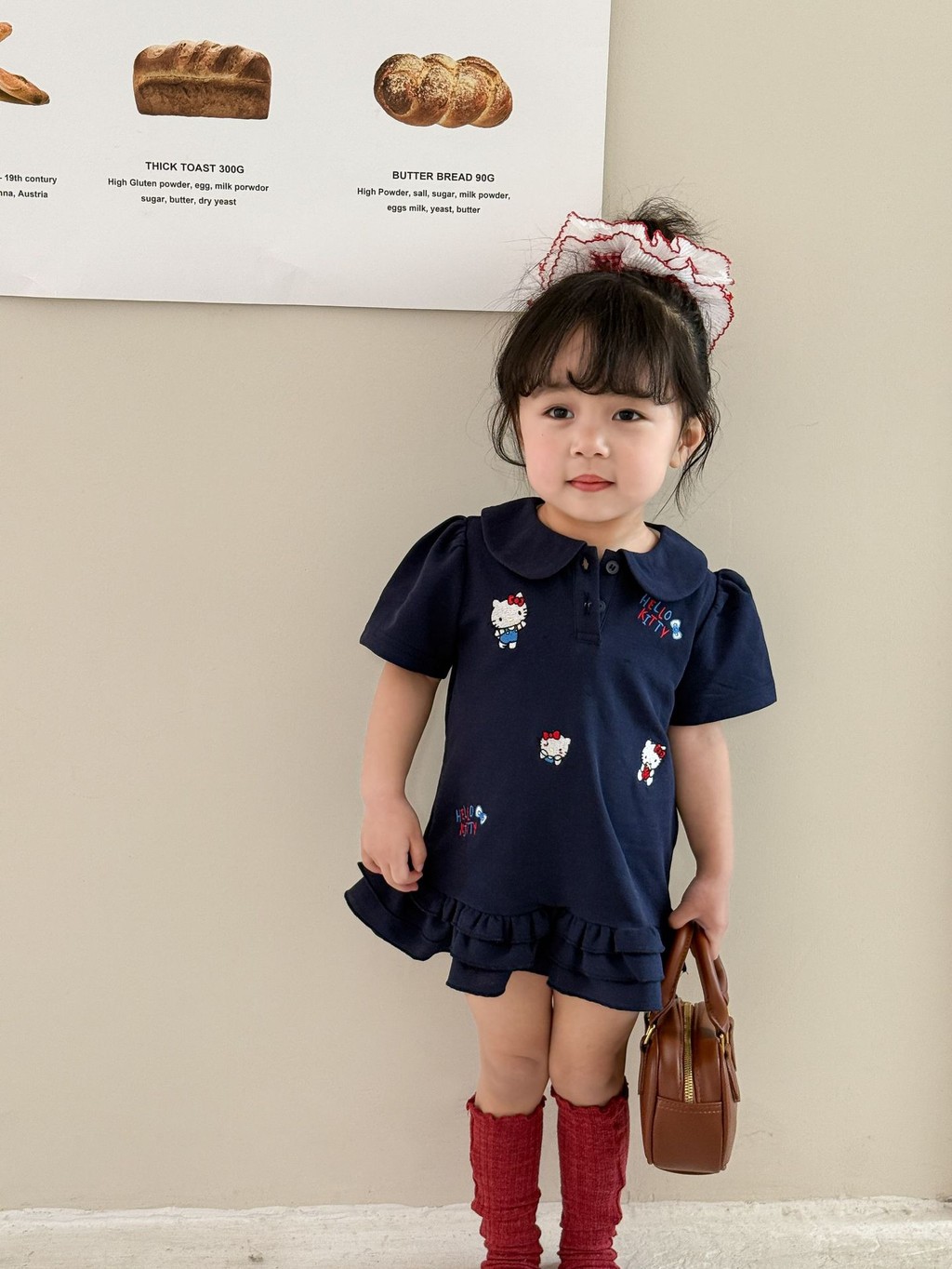 [MY local]1-7Y Korean Style Kids Baju Budak Perempuan, Short Sleeve KT ...
