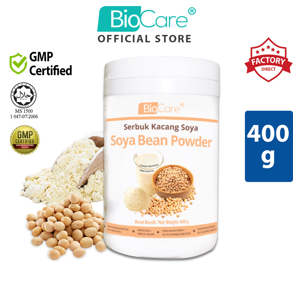 Biocare Soya Bean Powder (400g) | Shopee Malaysia