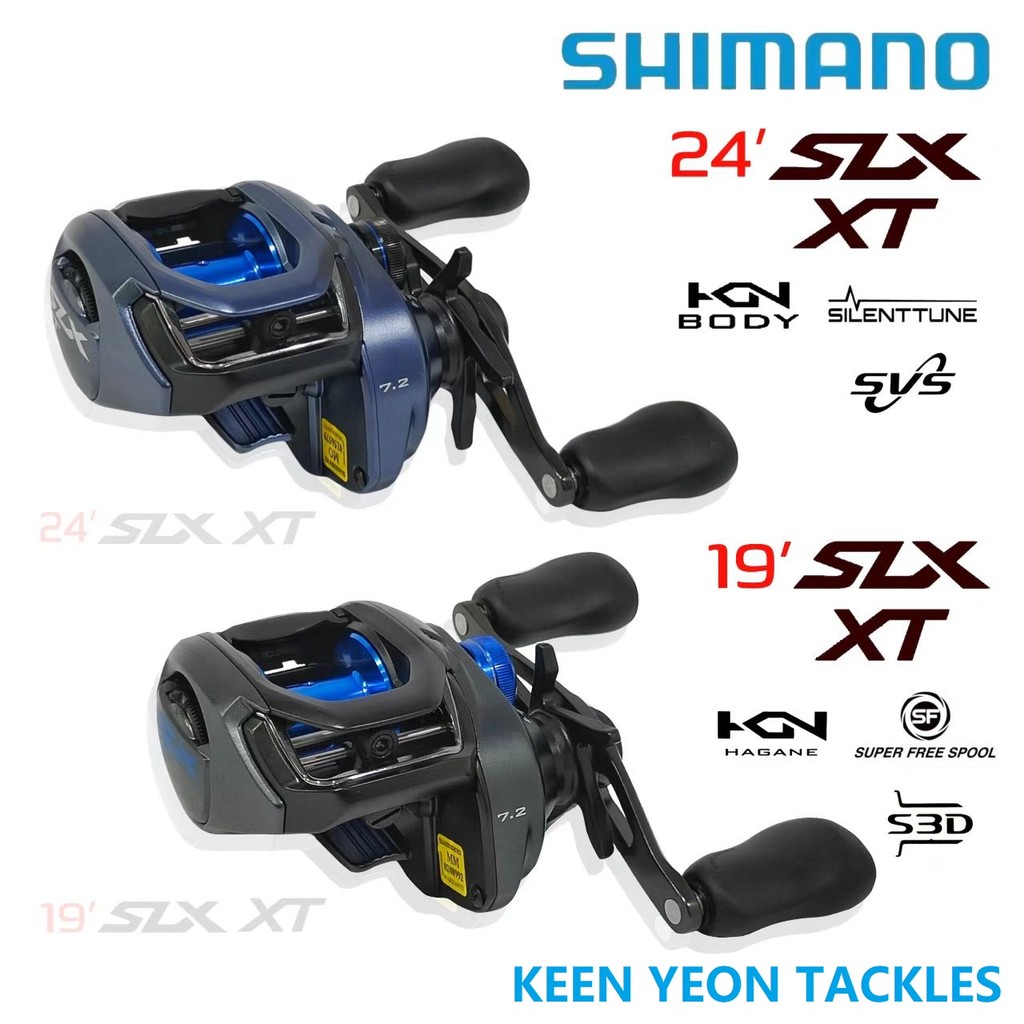 SHIMANO 2024' / 2019' SLX XT 151 BAITCASTING (BC) REEL | Shopee Malaysia
