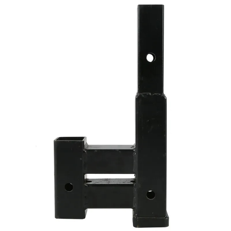 4000 LB Dual 2" Trailer Hitch Receiver Rise-Drop Adapter Extender ...