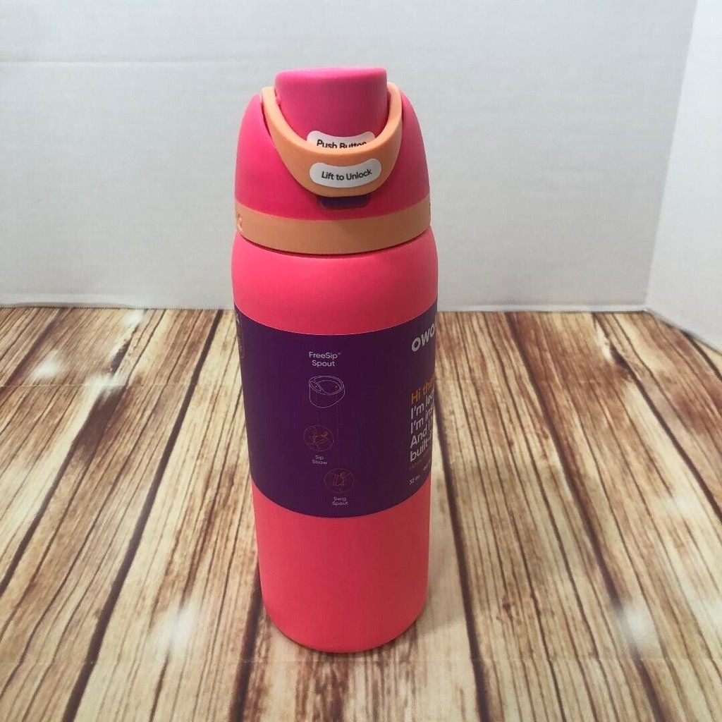Owala FreeSip Insulated Stainless Steel Water Bottle with Straw 32oz ...
