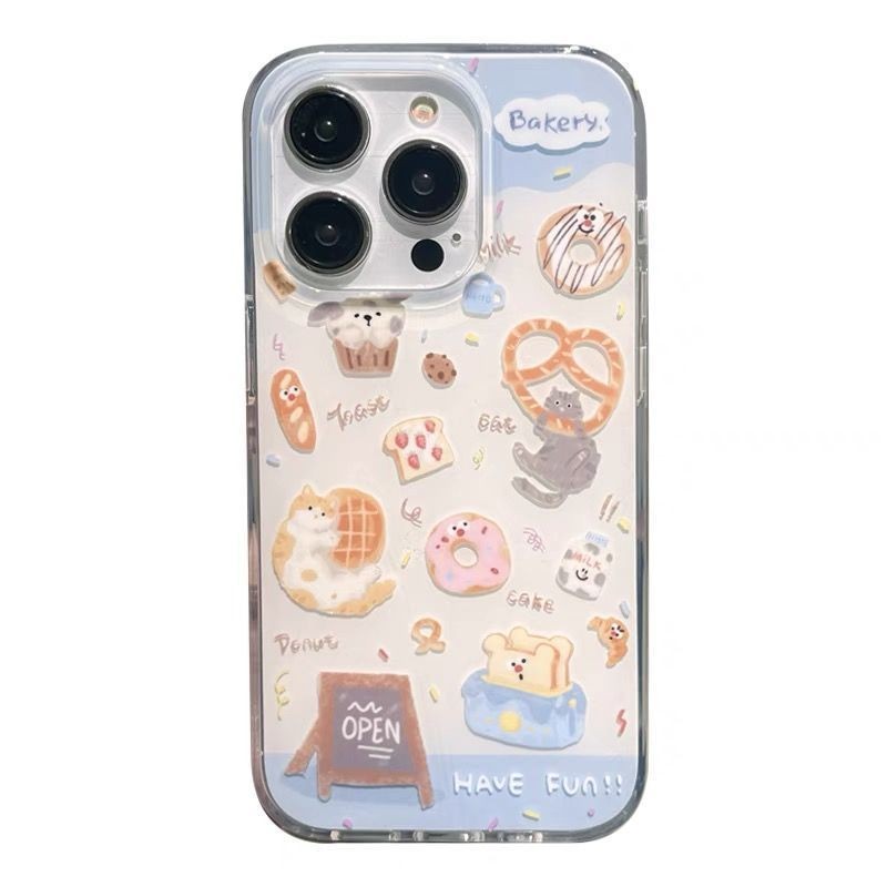 Dessert Bread Cat For Samsung A13 A20s A14 A72 A13 A10s A21s A71 A51 ...