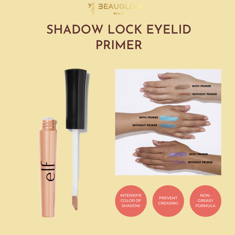 ELF Shadow Lock Eyelid Eyeshadow Base Primer, Lightweight, Crease Proof ...
