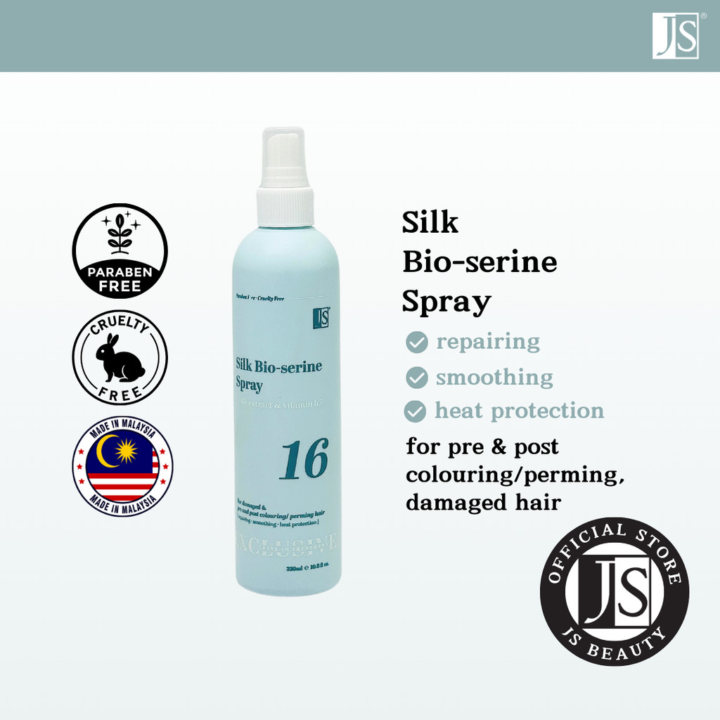 JS Exclusive Silk Bio-serine Spray for Damaged & Pre and Post Colouring ...