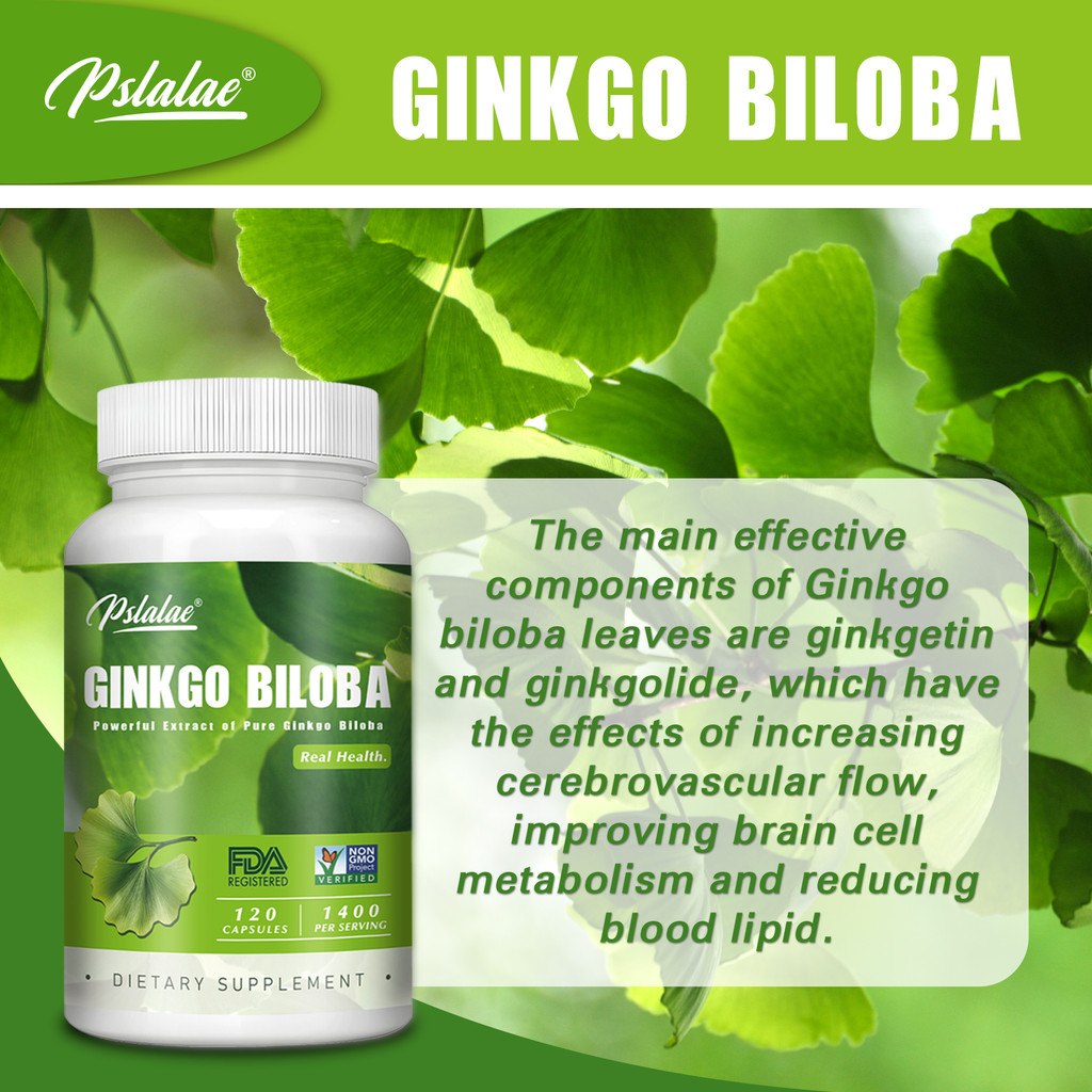 Ginkgo Biloba Extract, Brain Booster, Clears Brain Fog, Enhances ...