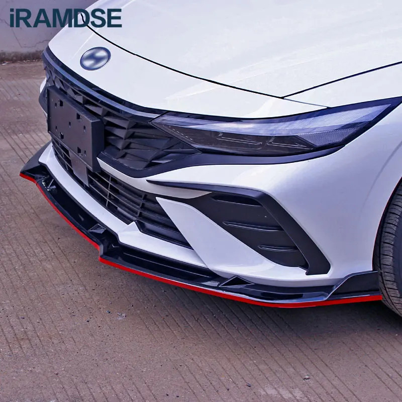 Front Bumper Lip for Hyundai Elantra 2023 2024 2025 8th Generation Air ...