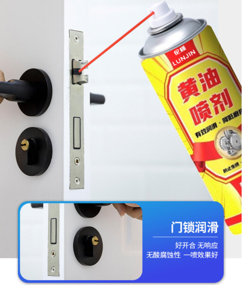 6PCS 450ml Car Grease Spray Oil Lubricant High Quality Minyak Pelincir ...