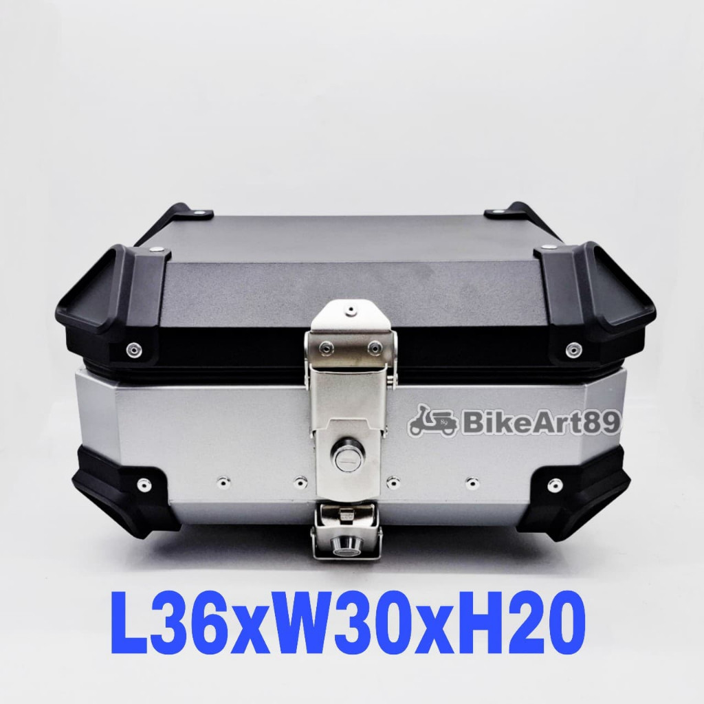 GIVI Monorack Yamaha Y15ZR LC135 V8 FI Top Box Aluminium 18L 18 Liter ...