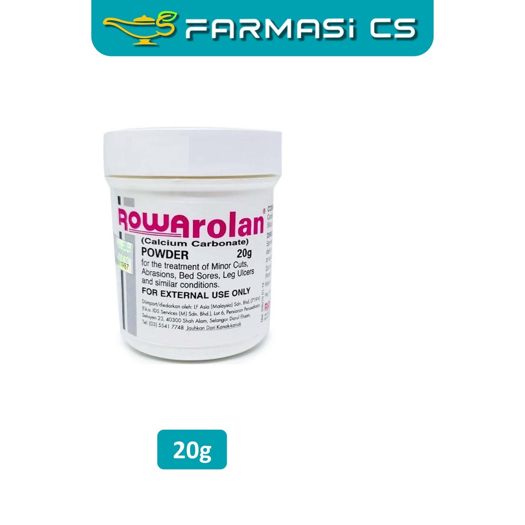 Rowarolan Calcium Carbonate Powder 20g EXP:04/2027 [ Farmasi CS ...