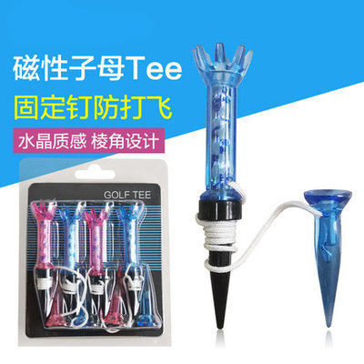 Factory Direct Sale Clearance Golf Spikes 8cm Crown Tee Plastic Pins ...