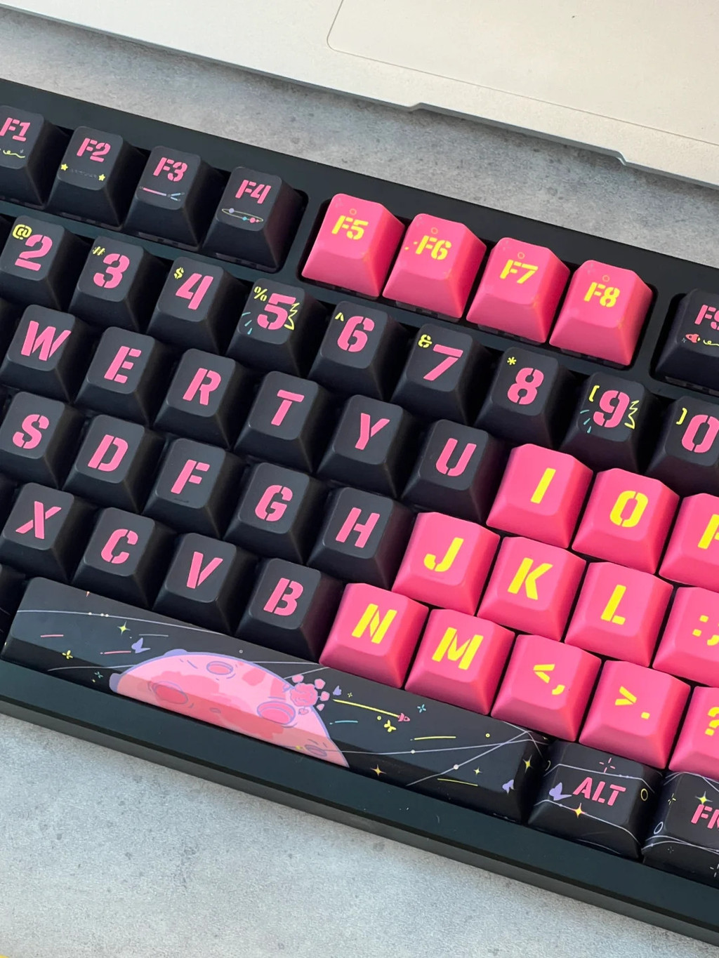 Space Fantasy Keycap Cherry Profile 130 Keys PBT Five-sided Dye ...