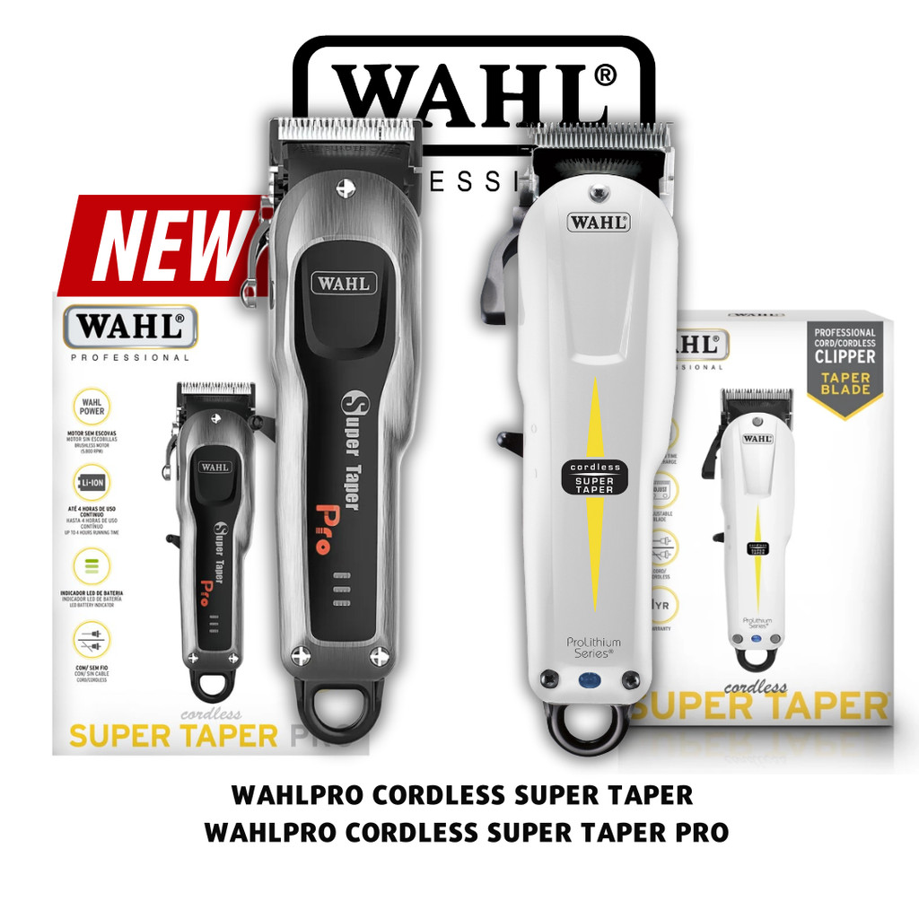 WAHLPRO CORDLESS SUPER TAPER PRO / WAHLPRO CORDLESS SUPER TAPER ...