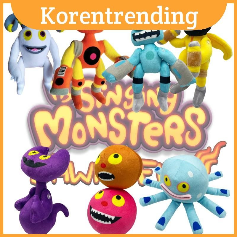 Monsters My Singing Plush Toy Collection Rare Wubbox Ghazt Thumpies Toe ...