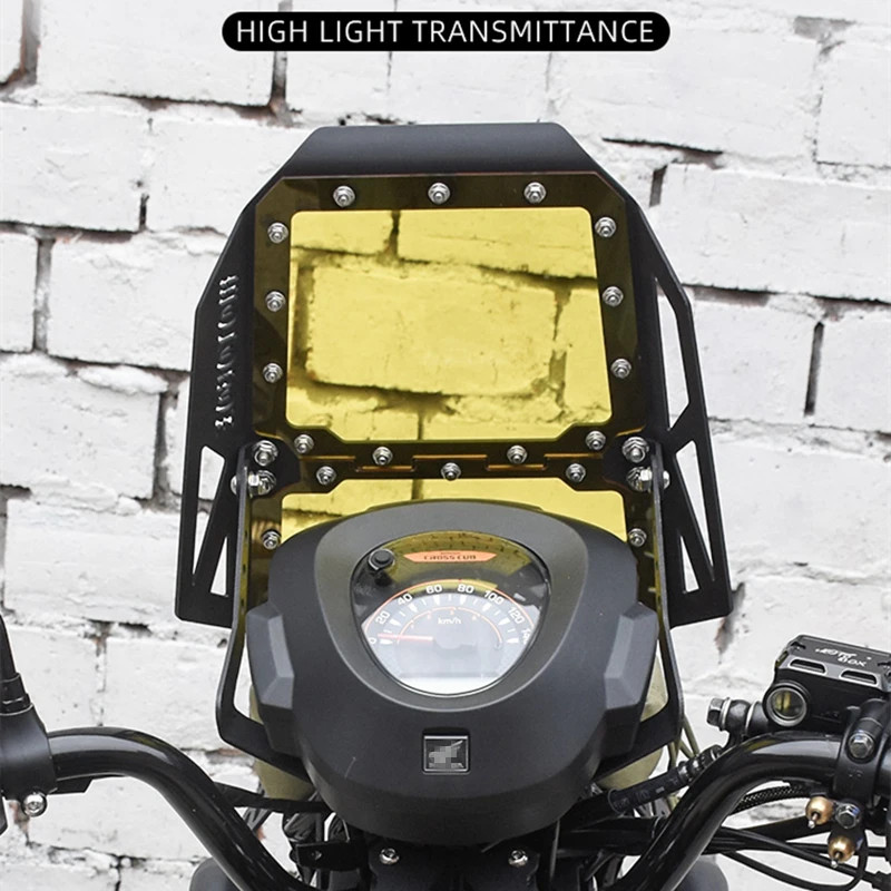 CC110 Motorcycle Windshield modified off-road front windshield ...