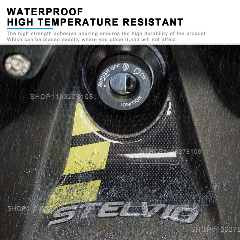New 3D Epoxy Sticker Motorcycle Key Protection Stickers Waterproof ...