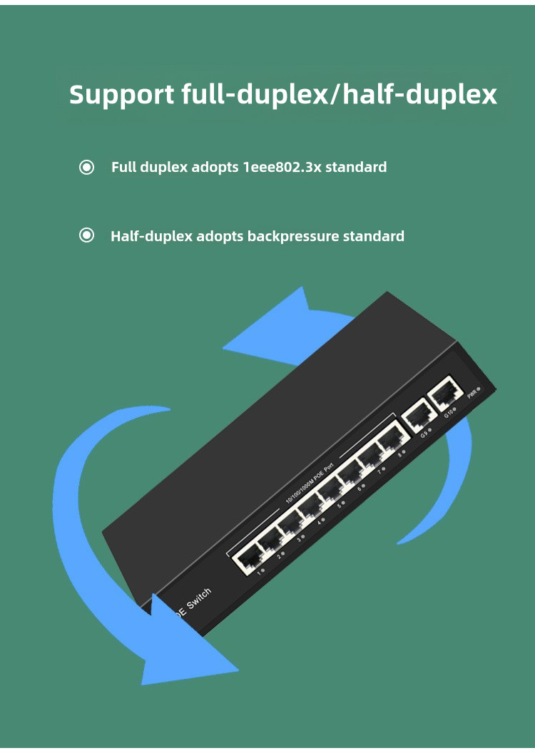 19-port Standard POE Switch 16+2+1 SFP Light Port 100 Gigabit Network ...
